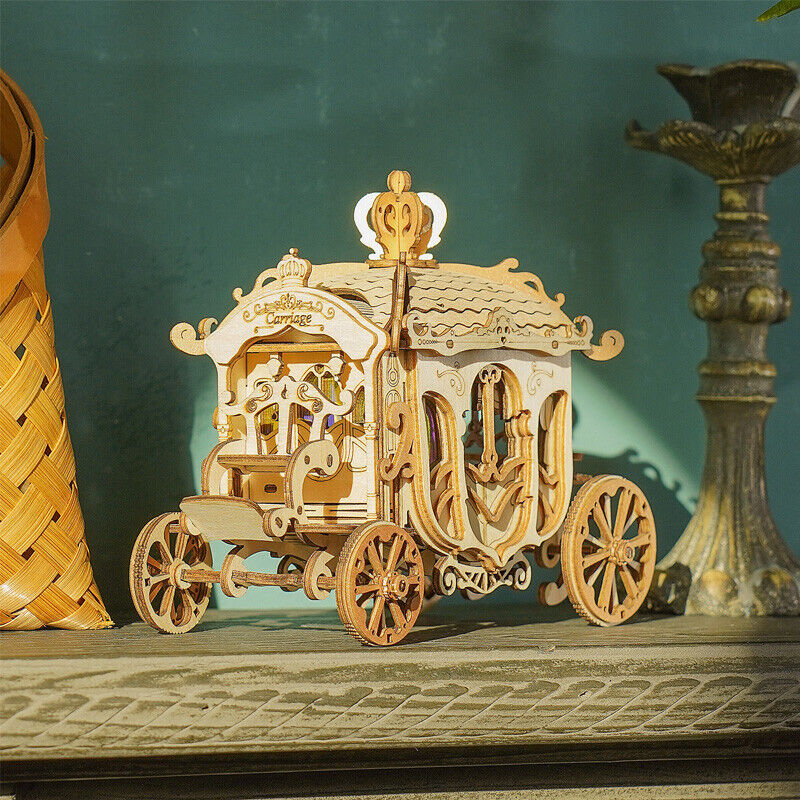 Jual Model perakitan mobil mainan kayu DIY model perakitan 3D cocok ...