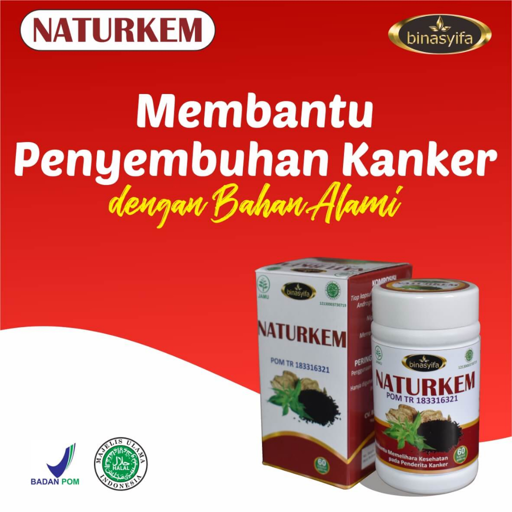 Jual NATURKEM Obat Kanker Kista Mengatasi Tumor Mioma Mengurangi Efek ...