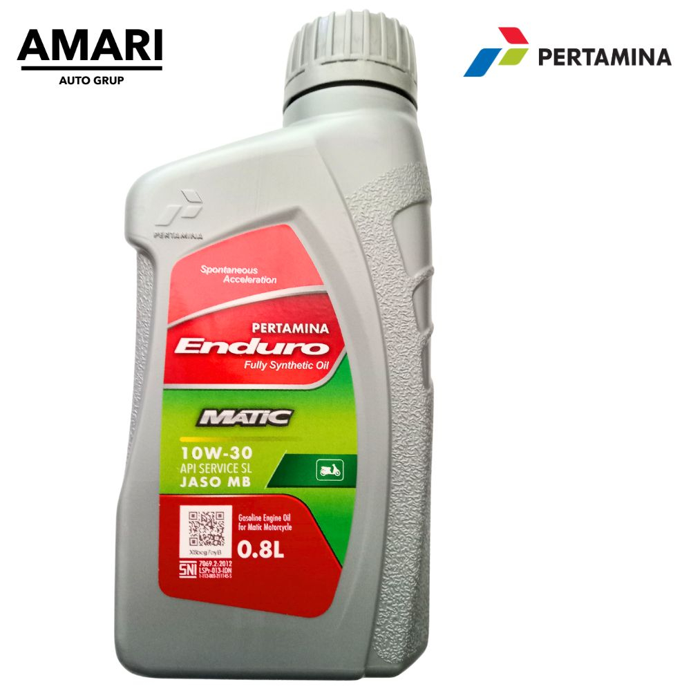 Jual Pertamina | Oli Motor Enduro Matic SAE 10W-30 0.8 Ltr | Shopee ...