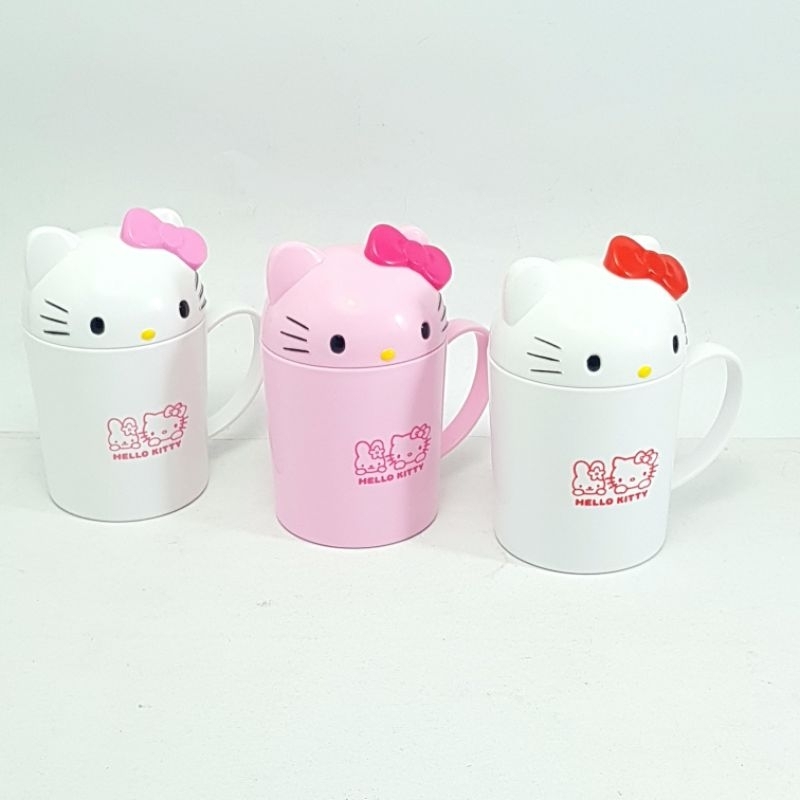 Jual Gelas Plastik Hello Kitty /Cangkir Bentuk Hello Kitty LM-301 ...