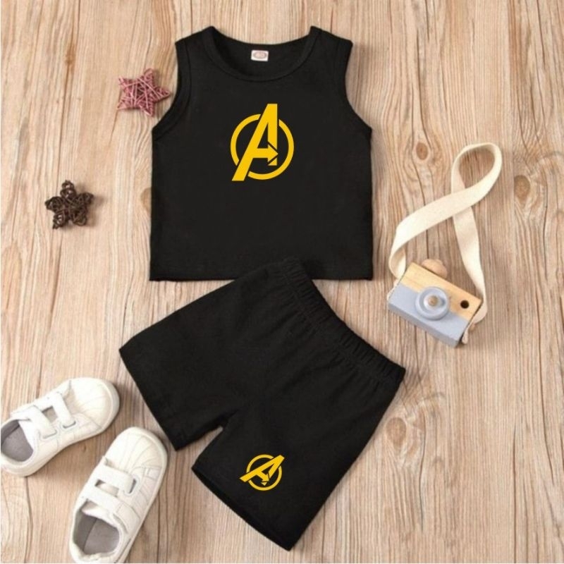 Jual SETELAN SINGLET ANAK SUPER HERO/SETELAN SINGLET ANAK ANAK PREMIUM ...
