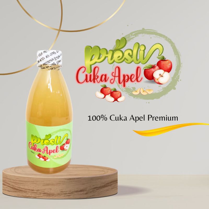 Jual Cuka Apel By Presli (1 botol cuka apel) | Shopee Indonesia