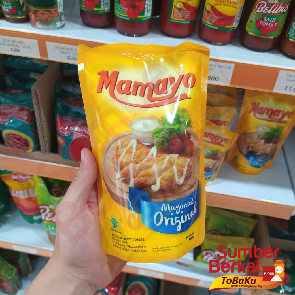 Jual Mamayo Mayonais Original 500 gr Mayonaise 500 gr Mayones Murah ...