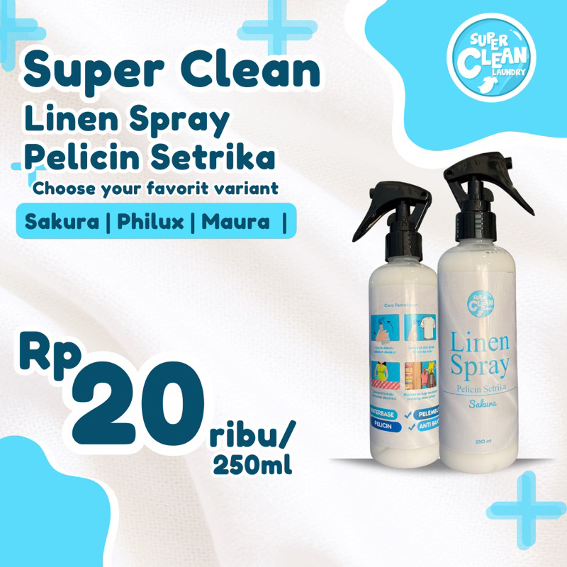 Jual Linen Spray Pelicin Setrika Sakura Maura Philux | Shopee Indonesia