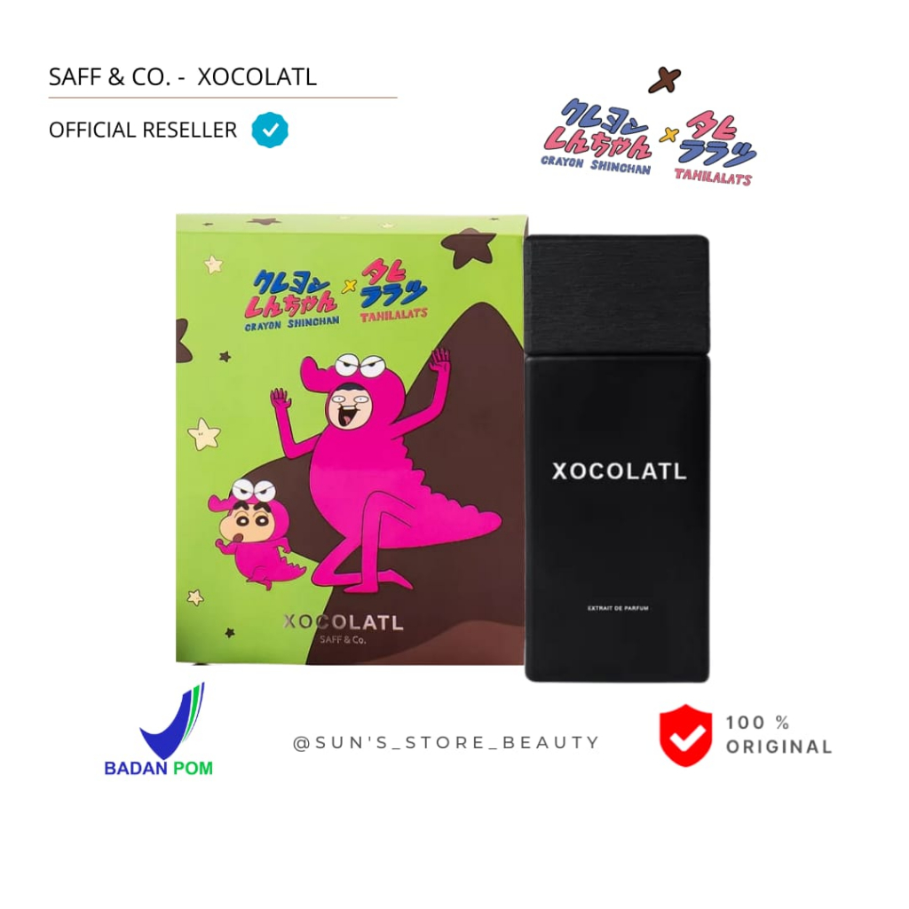 Jual SAFF & Co. X Crayon ShinChan x Tahilalats - XOCOLATL Parfume ...