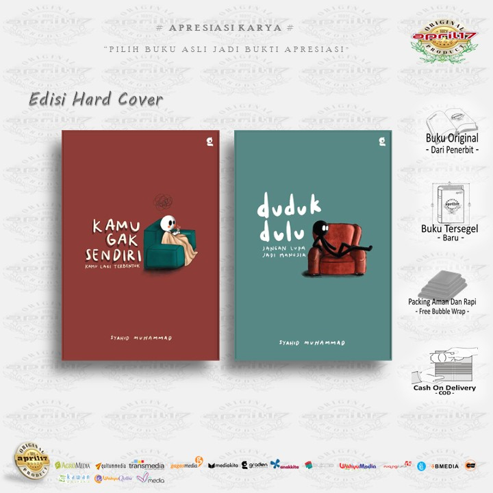 Jual BUKU KAMU GAK SENDIRI (EDISI HARD COVER) - DUDUK DULU (EDISI HARD ...