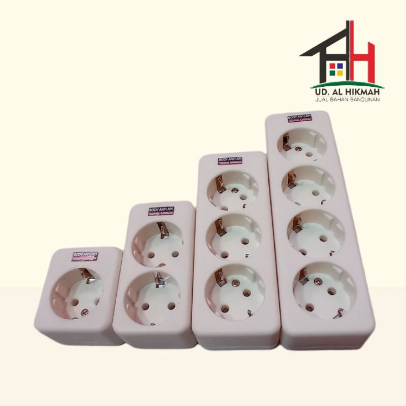 Jual STOP KONTAK LOYAL 1 2 3 4 LUBANG TERMINAL KUNINGAN | Shopee Indonesia