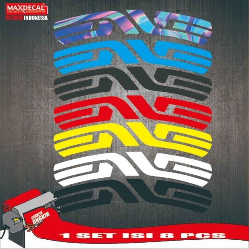 Jual stiker rims enve sticker rims enve seli mtb roadbike fixie ...