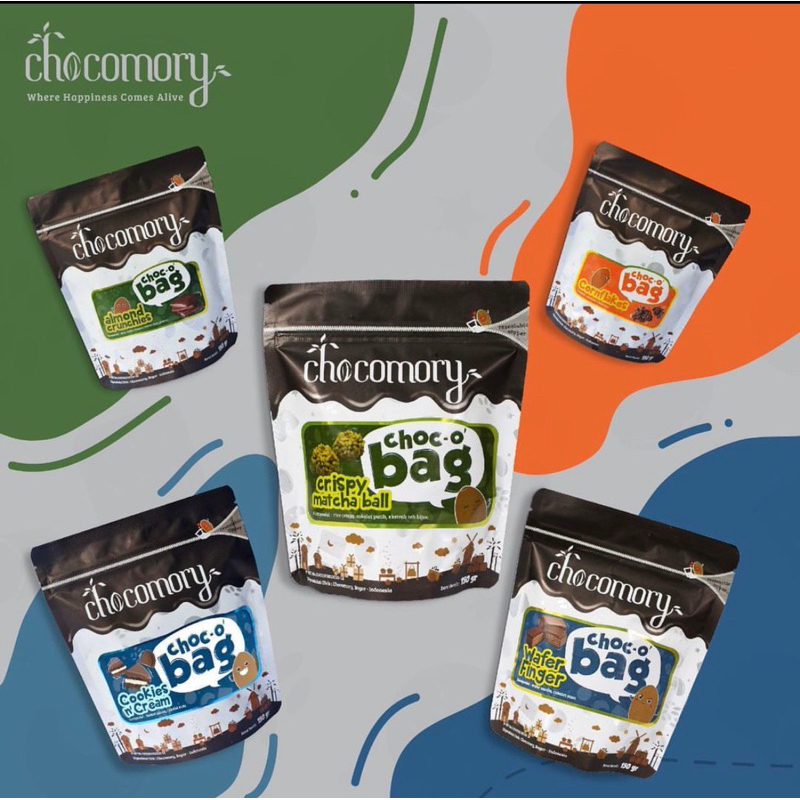 Jual READY STOCK All Chocomory Pie / Chocobag / Krispii Kue Kering Pia ...
