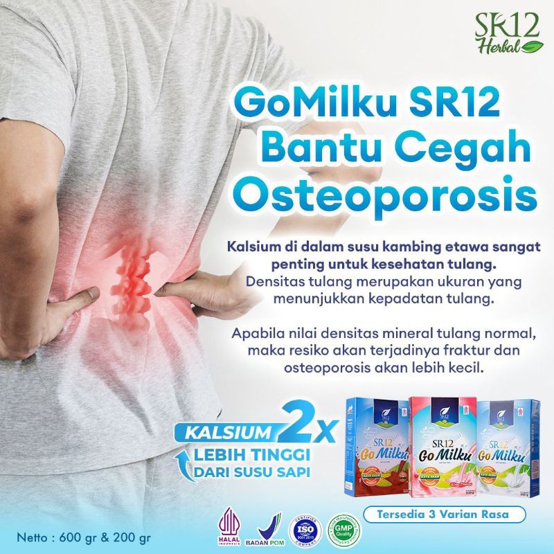 Jual GOMILKU SR12 100% ORIGINAL / SUSU MENAIKKAN BERAT / SUSU MENCEGAH ...