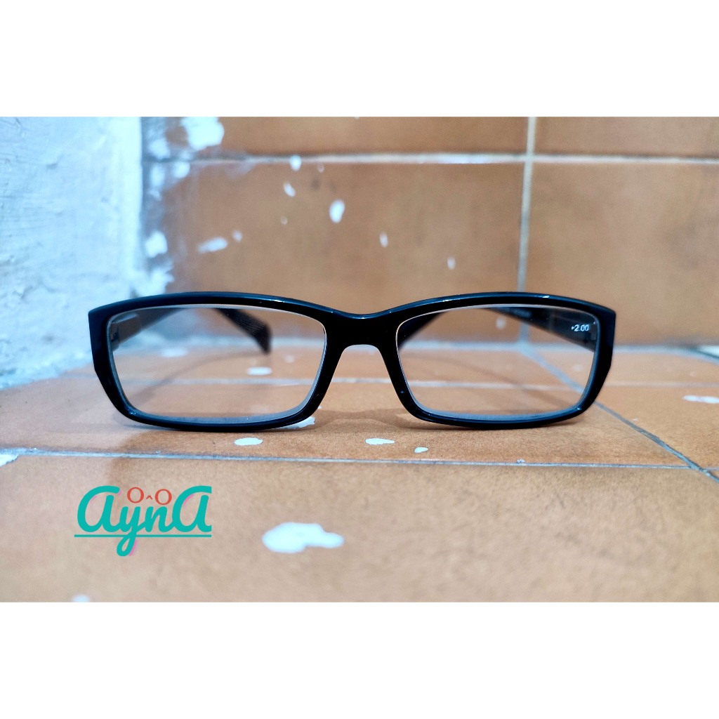 Jual AT330KP - Kacamata Baca Tangkai Per Model Kotak Ukuran Kecil Bahan ...