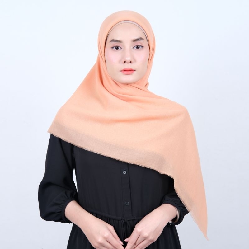 Jual Hijab Saudia Rawis Segi Empat Premium Shades Of Yellow (Kuning ...