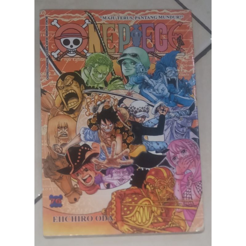 Jual komik one piece vol 76 original | Shopee Indonesia