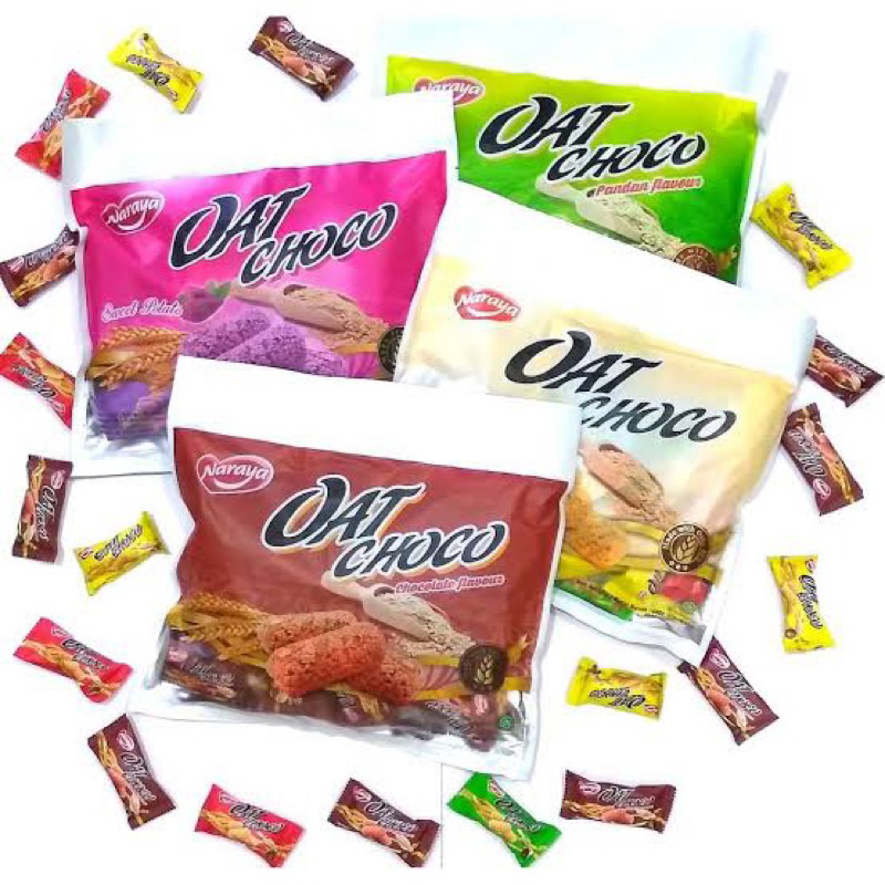 Jual Naraya Oat Choco 400g Oat Choco Aneka Rasa Oat Choco Green Tea ...