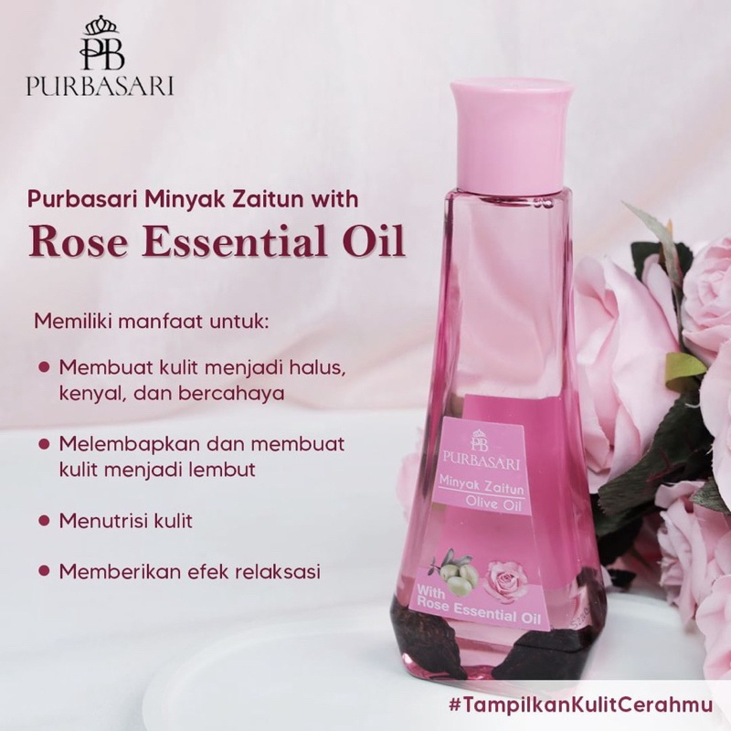 Jual Purbasari Minyak Zaitun Mawar 150ml - Rose Essential Oil | Shopee ...