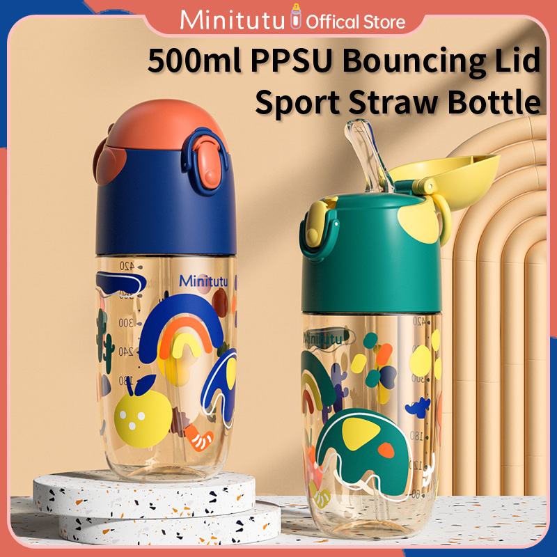 Jual Minitutu botol minum anal Botol Susu PPSU Premium botol susu anak 2 tahun Sport Series ...