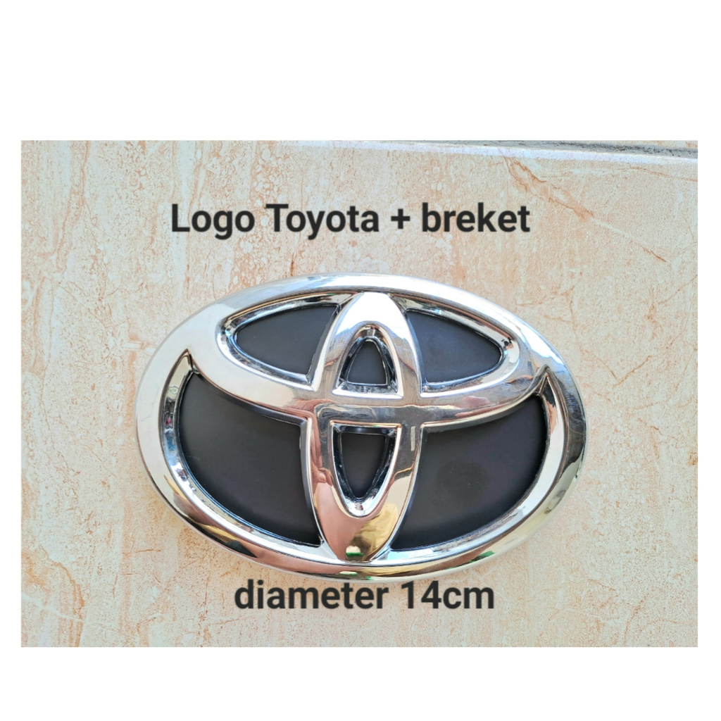 Jual Emblem Logo Toyota avanza 2012 - 2015 14cm / Logo Toyota avanza ...