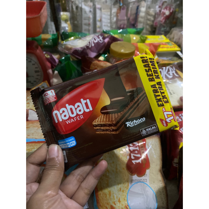 Jual nabati wafer coklat wafer nabati coklat 43 gr | Shopee Indonesia