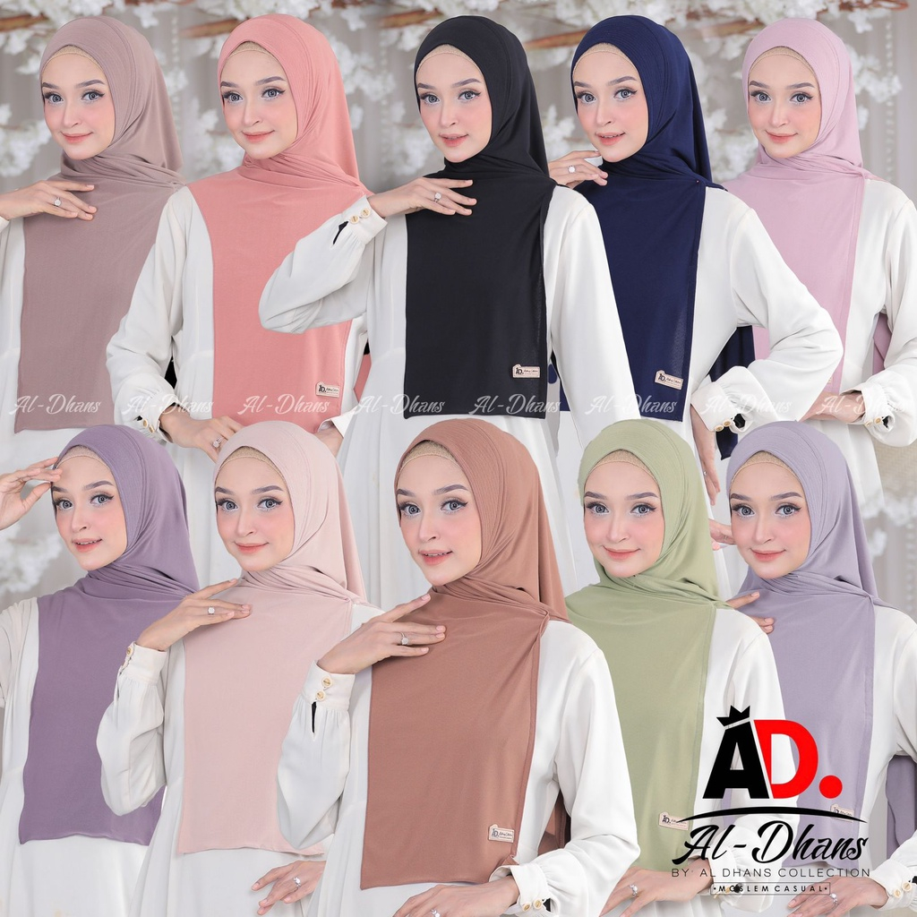 Jual 273 PASHMINA OVAL SOFT PAD ORI ALDHANS HIJAB JILBAB PASMINA INSTAN PAD SKIN DOFF BY AL ...