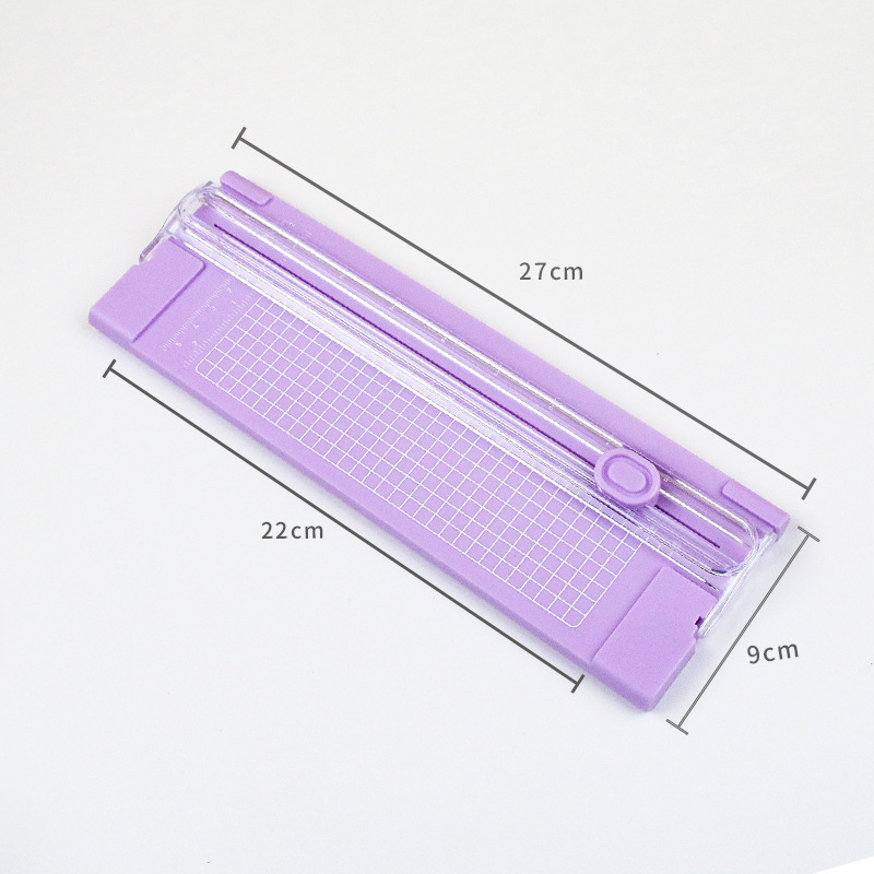 Jual Paper Cutter / Pemotong Kertas Portable A4 & Refill Blade - 27 x 9 ...