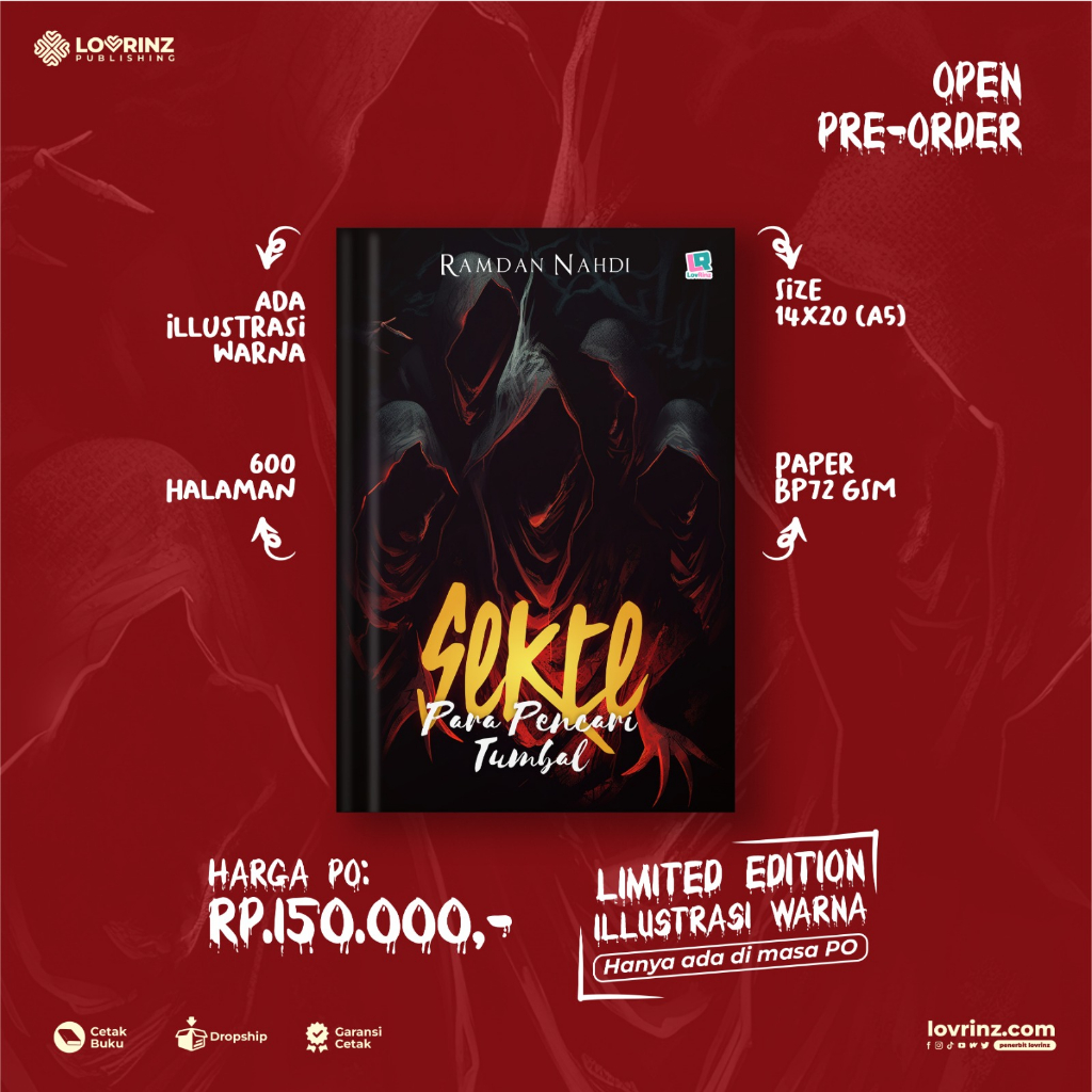 Jual Buku Novel - SEKTE ( Para Pencari Tumbal ) By Ramdan Nahdi ...