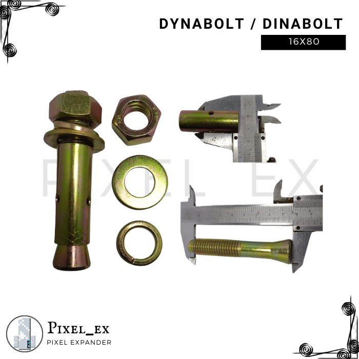 Jual Dinabolt Dynabolt M16 16x80 s/d 16x150 Expander | Shopee Indonesia