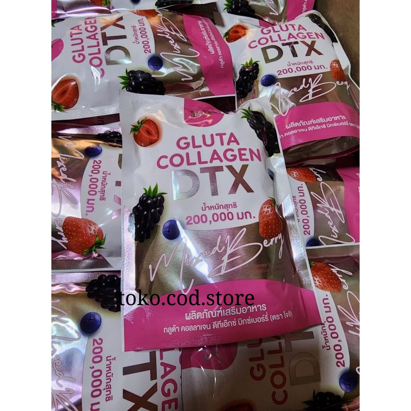 Jual JOJI GLUTA COLLAGEN DTX ORIGINAL 100% DETOX PLUS WHITENING BY JOJI ...
