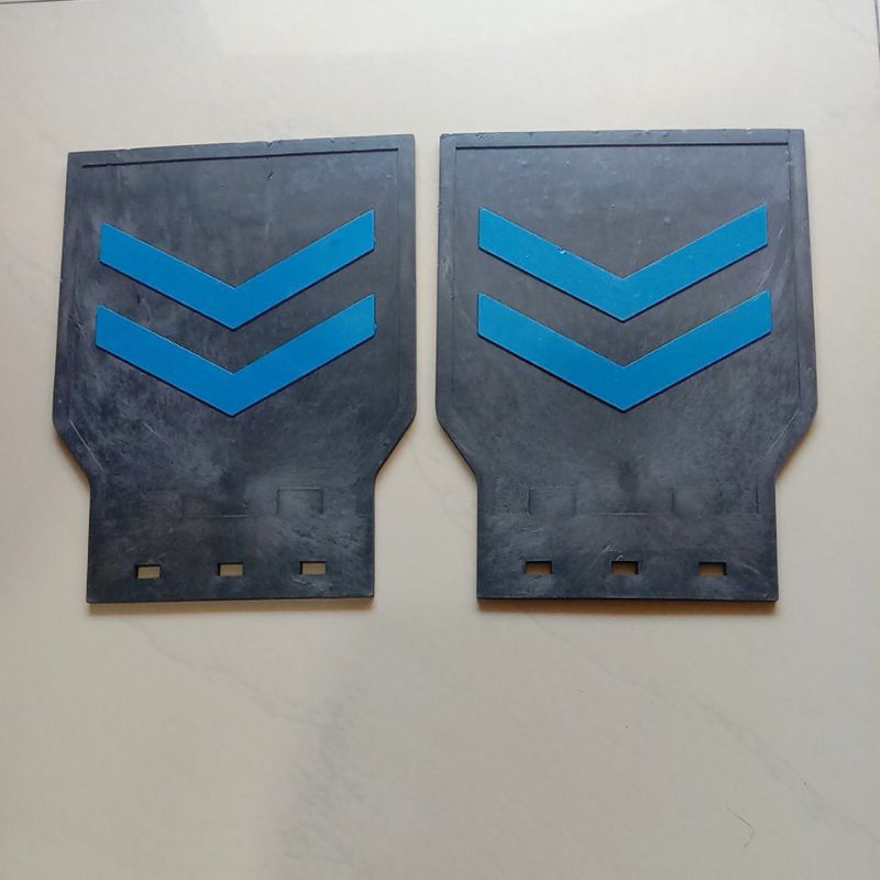 Jual Karpet roda sersan hitam list biru (1 set=2 lembar) | Shopee Indonesia