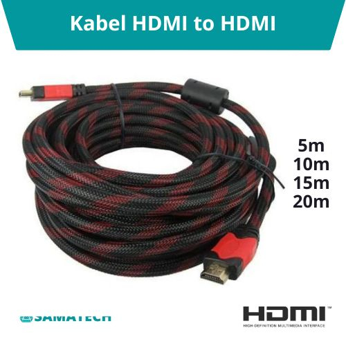 Jual Kabel HDMI to HDMI TV HDMI Cable 5 meter / 10 meter / 15 meter ...