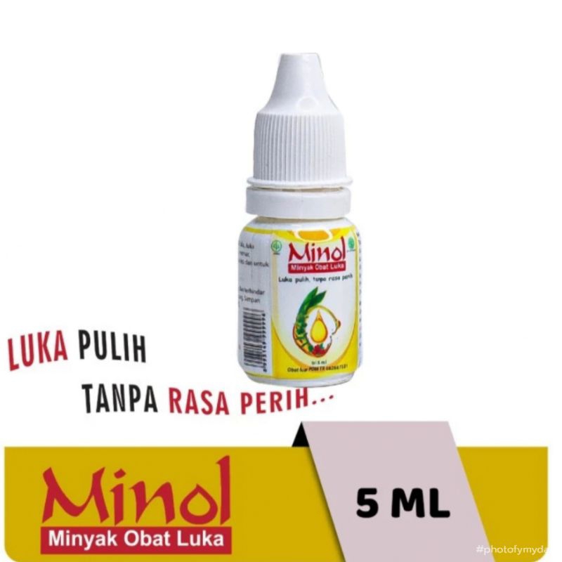 Jual Minol Minyak Obat Luka 5ml | Shopee Indonesia