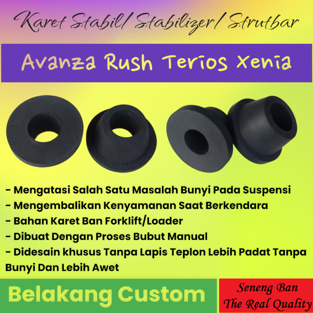 Jual Karet Stabilizer/Stabil Avanza Rush Terios Xenia Belakang Custom ...