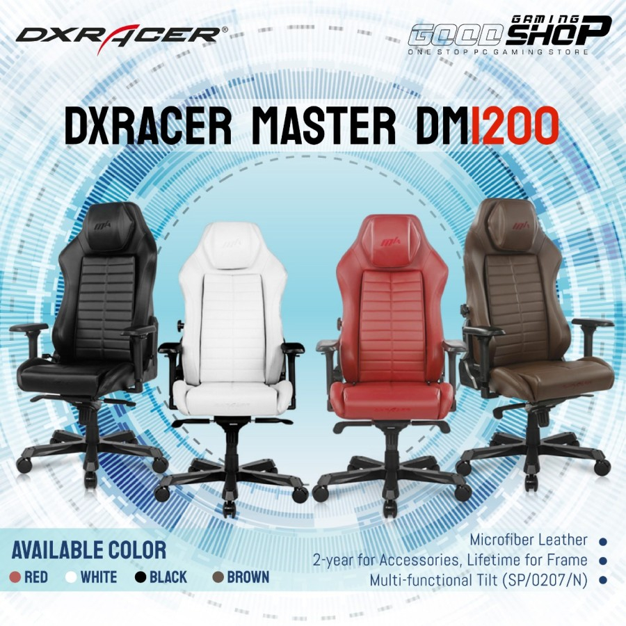 Jual DXRACER MASTER DM1200 - CHAIR GAMING | Shopee Indonesia