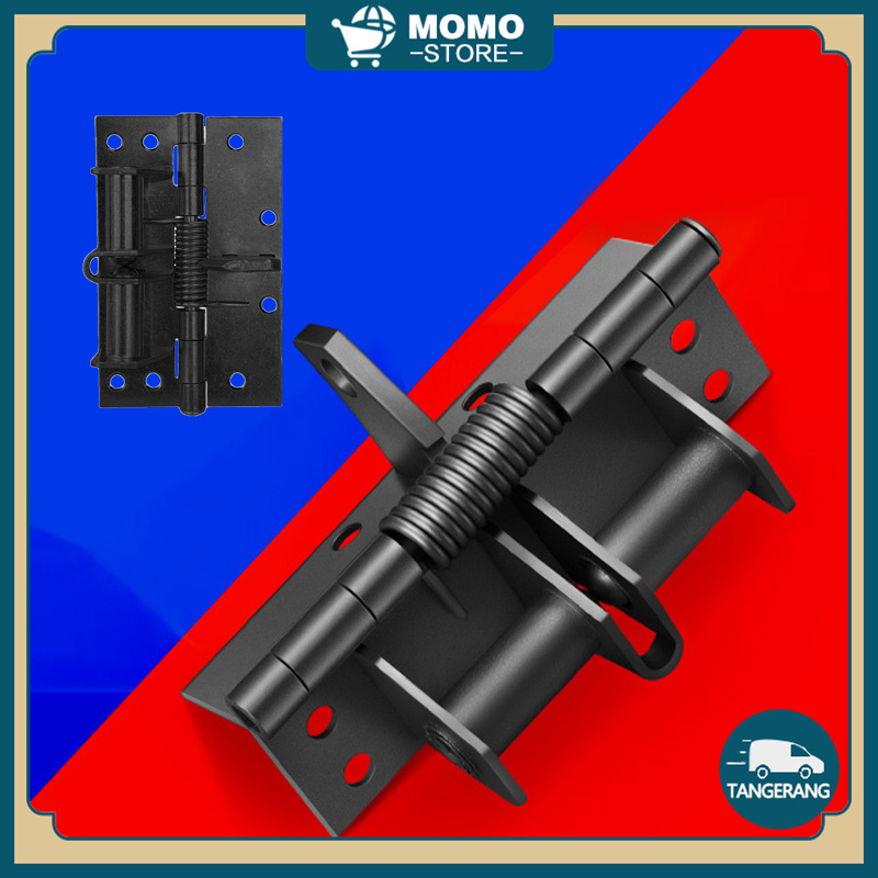 Jual 4Inch Engsel Pintu Otomatis Paduan Aluminium Pegas Engsel Penutup ...