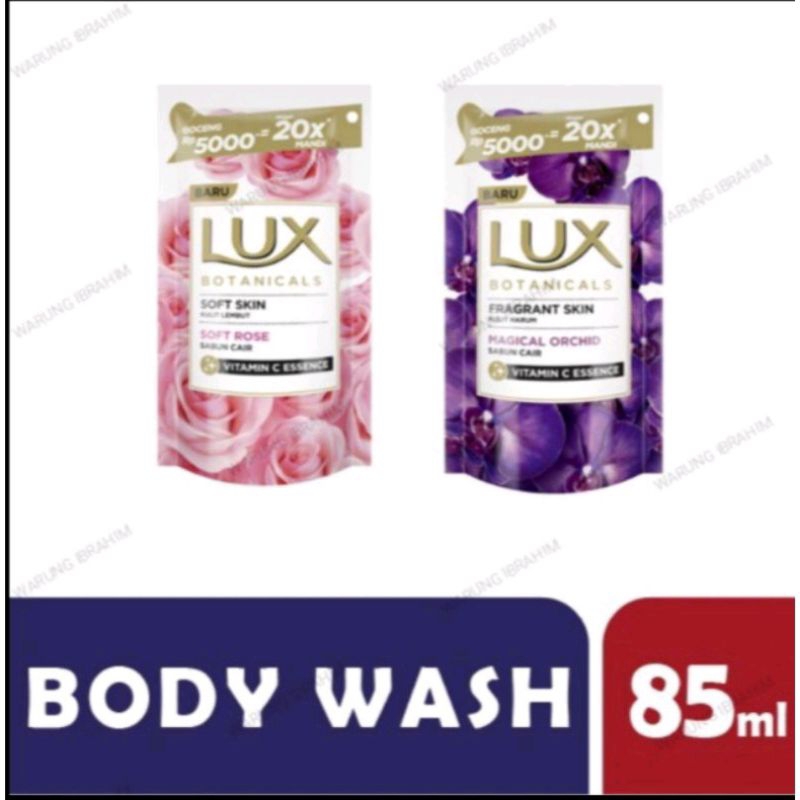 Jual LUX Body Wash Pouch Kemasan Goceng (Dikirim Random Sesuai Stok yang tersedia) | Shopee ...