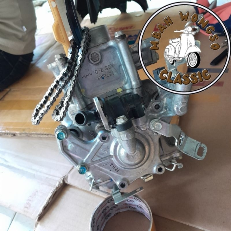 Jual BLOK HEAD CYLINDER SEHER PISTON HEAD DEKSEL KOP BORING PCX 160 ALL ...