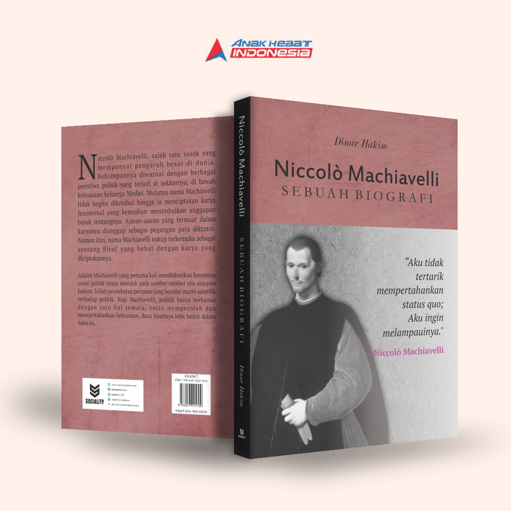 Jual Buku Niccolò Machiavelli Sebuah Biografi | Shopee Indonesia