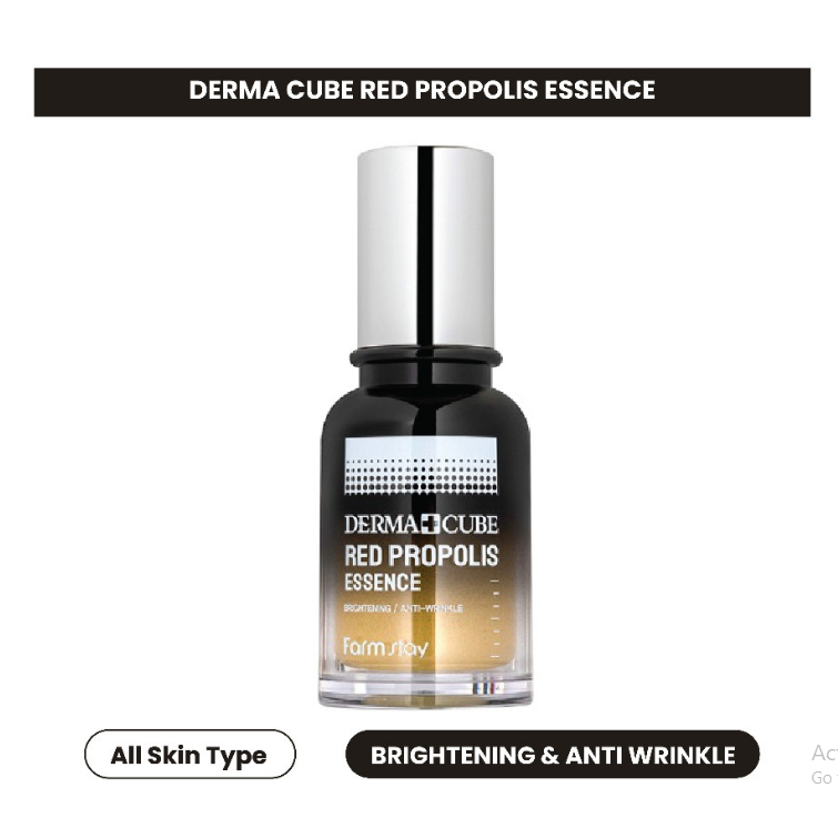 Jual FARMSTAY DERMACUBE RED PROPOLIS ESSENCE 70ML | Shopee Indonesia