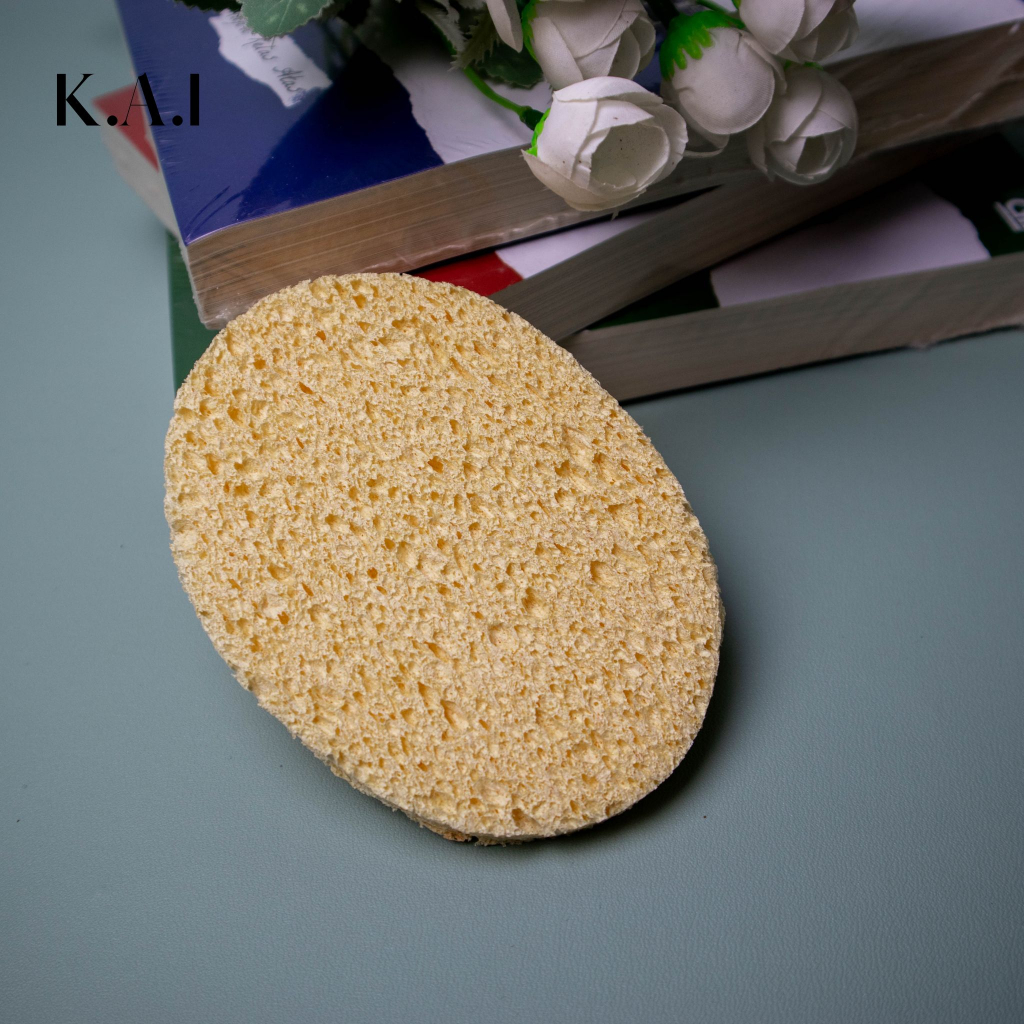 Jual Candy Oval Sponge Masker / Scrub Cleansing Sponge / Spons Cuci ...