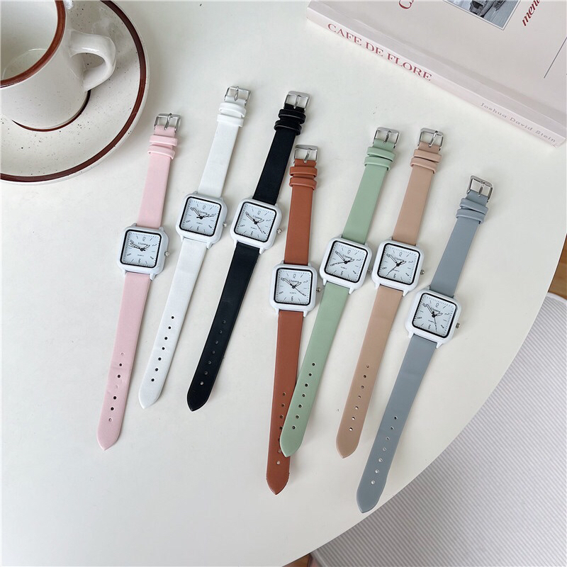 Jual Jam Tangan Wanita Model Petak Premium Kekinian Jam Tangan Murah ...