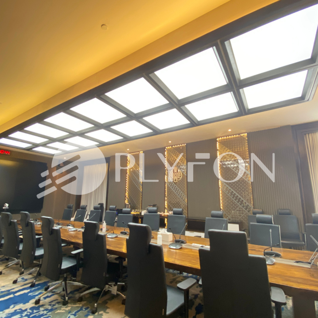 Jual PLYFON Plafon Membran 1 SET Bahan/ Kain + Rubber Welding | Stretch ...