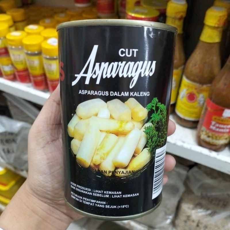 Jual sayur asparagus dalam kaleng 430g | Shopee Indonesia