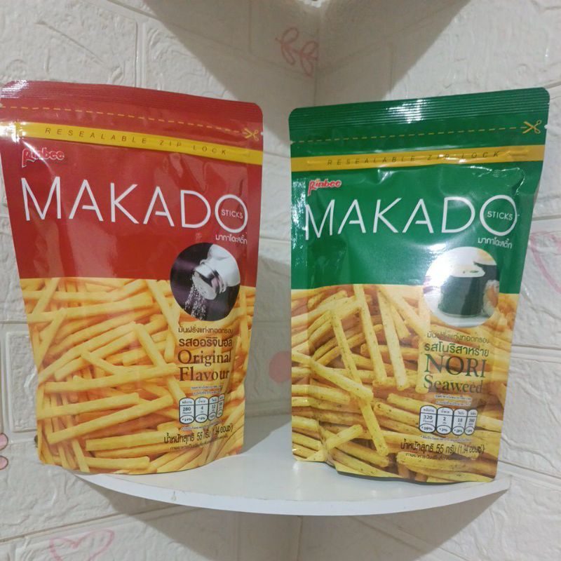 Jual Stick Kentang MAKADO Thailand Bangkok 55Gr | Shopee Indonesia