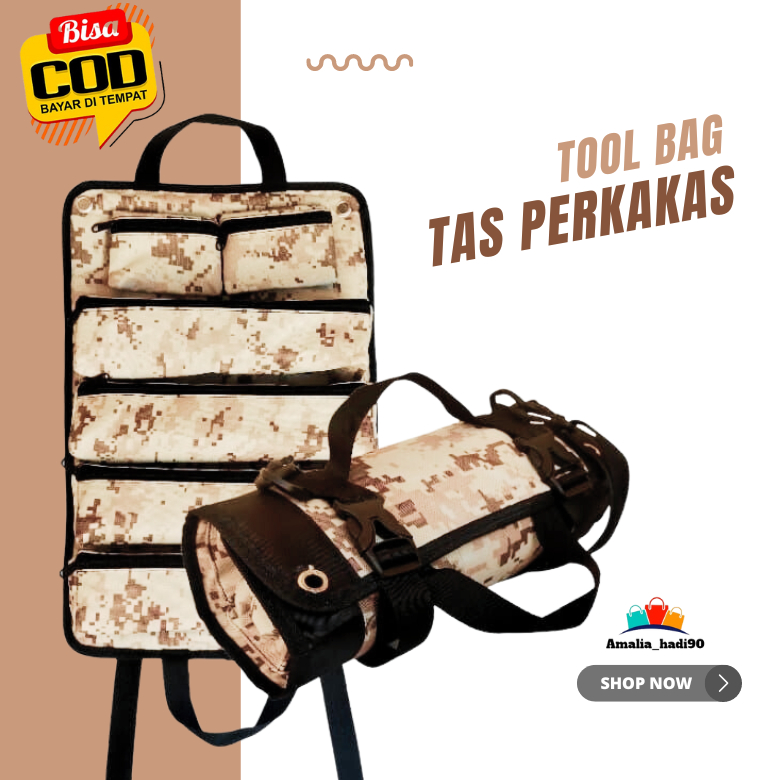 Jual Tool Bag Organizer Tas Tempat Perkakas Portable Tas Perkakas ...