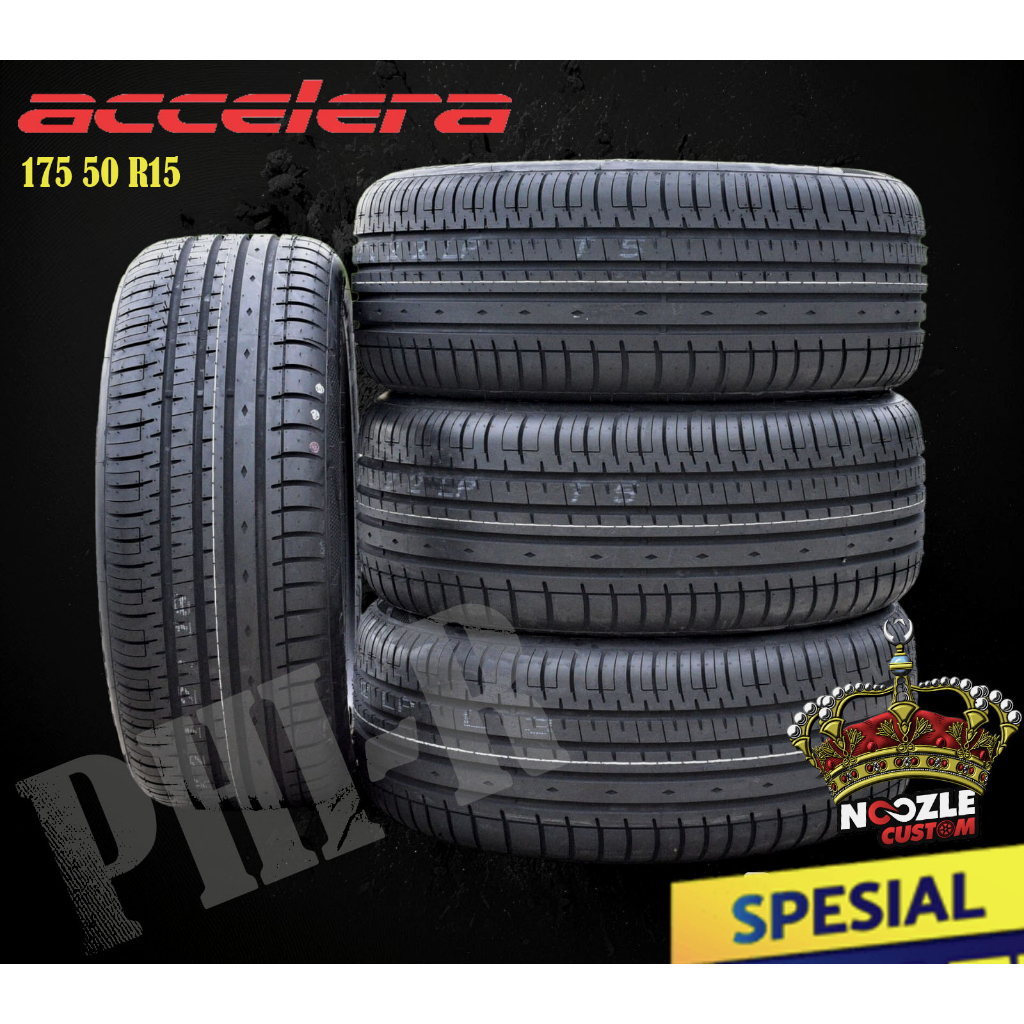 Jual Ban Mobil R15 Type Kembangan Halus Ban 175 50 R15 Merek accelera ...