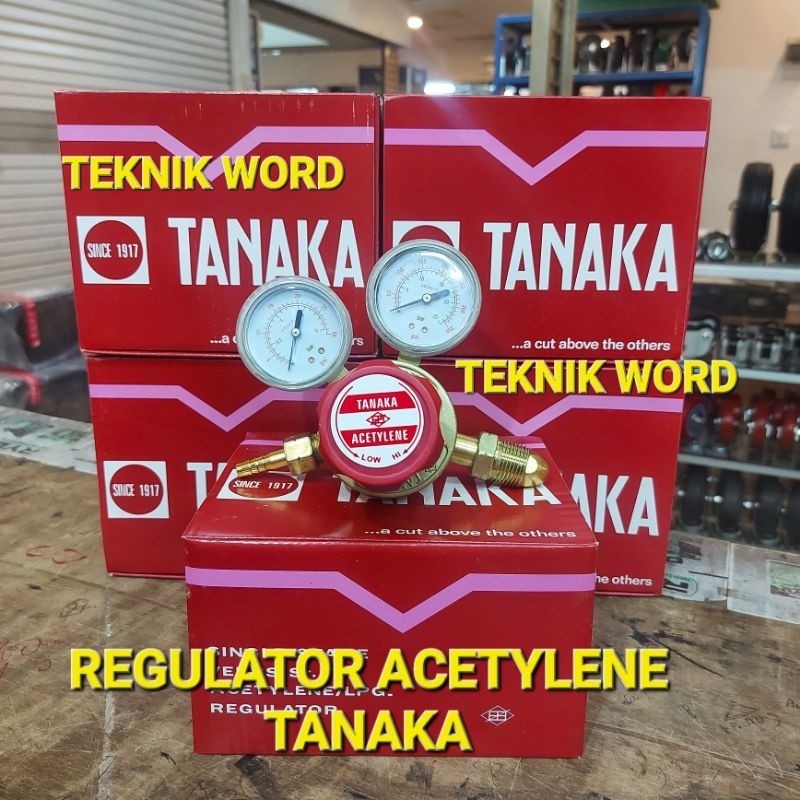 Jual REGULATOR LAS ACETYLENE TANAKA / REGULATOR GAS ACETYLENE TANAKA ...