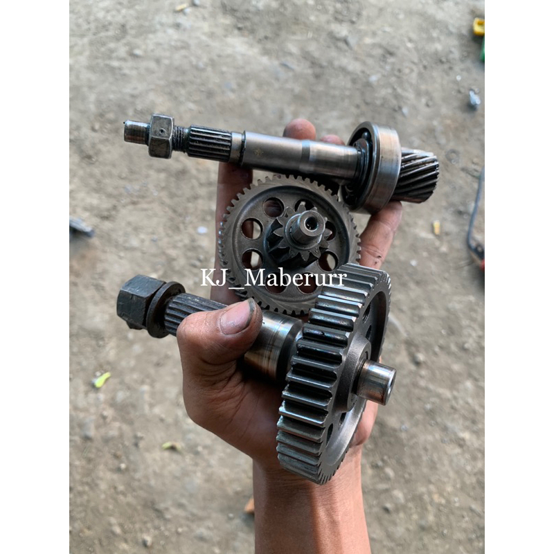 Jual Gear Gearbox Gigi Transmisi Rasio Vario 110 Karbu Original Copotan ...
