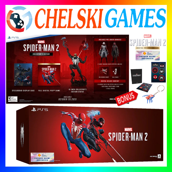 Jual PS5 Marvel Spiderman 2 Spider Man 2 Collector Edition | Shopee Indonesia