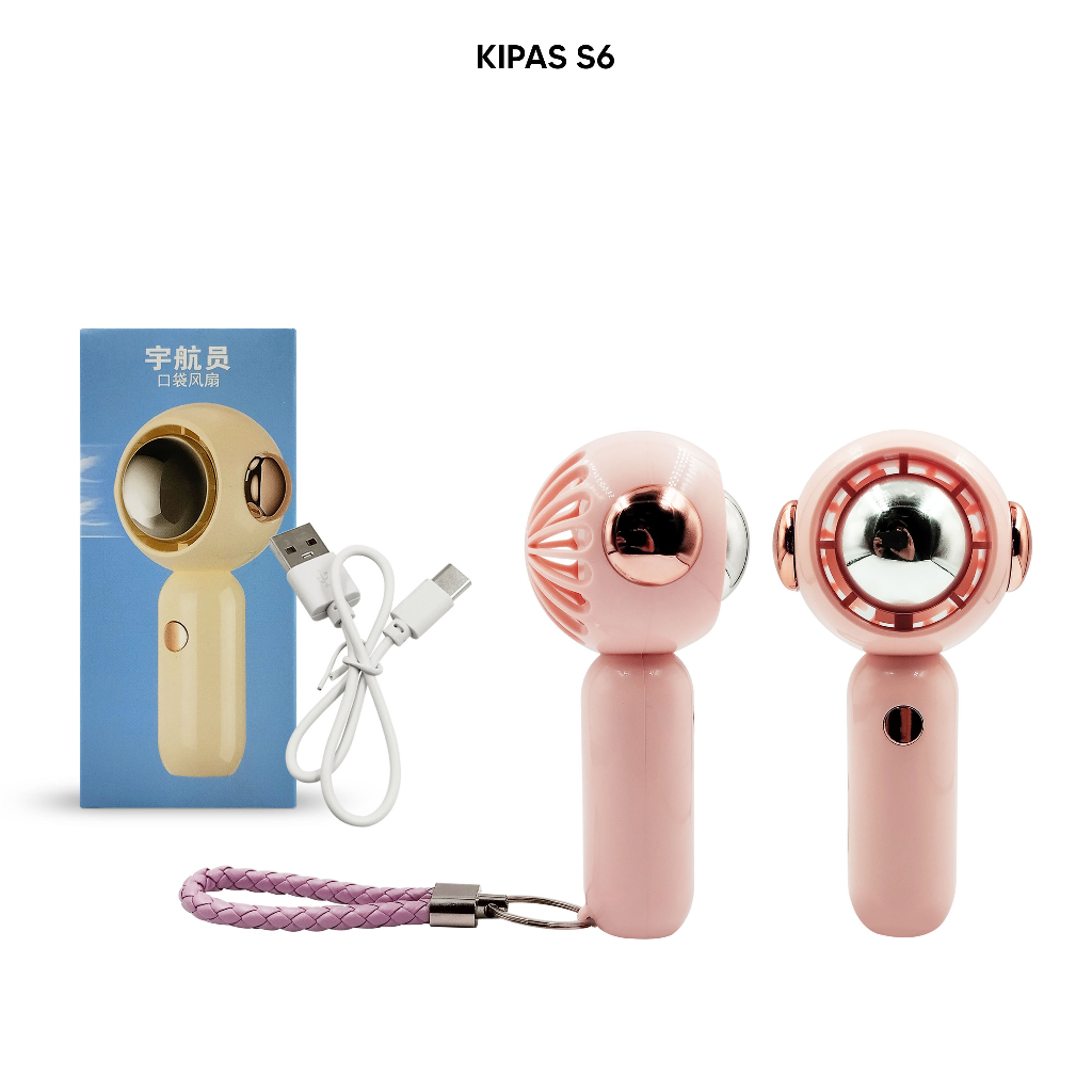 Jual Kipas Angin Mini Premium S6 SS-2 Portable Hanging Neck Fan ...