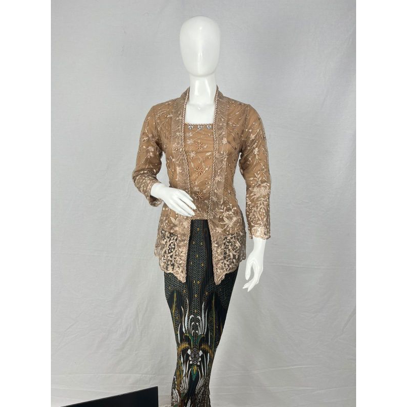 Jual Kutu Baru Tile Payet/Kebaya Tile/Kebaya Modern/Kebaya Wisuda/Set Kebaya | Shopee Indonesia