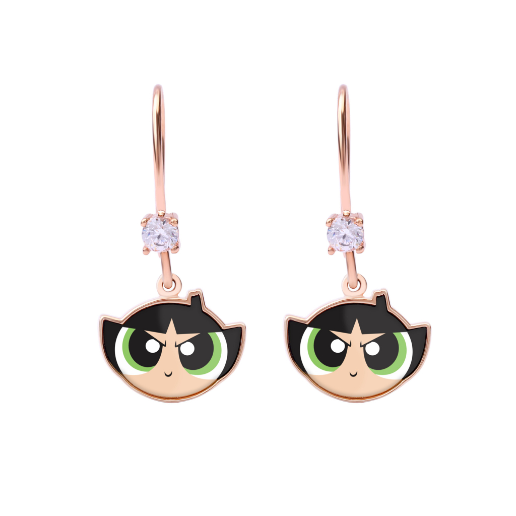 Jual Anting Anak Emas Power Puff Girls-PP ATC 001-8K 16K 17K | Shopee ...